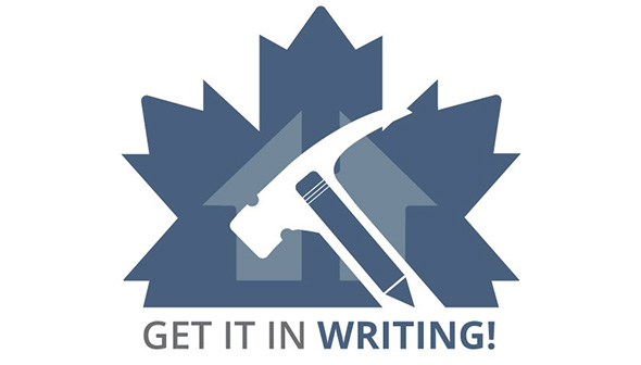 Get it in Writing | CHBA-CO